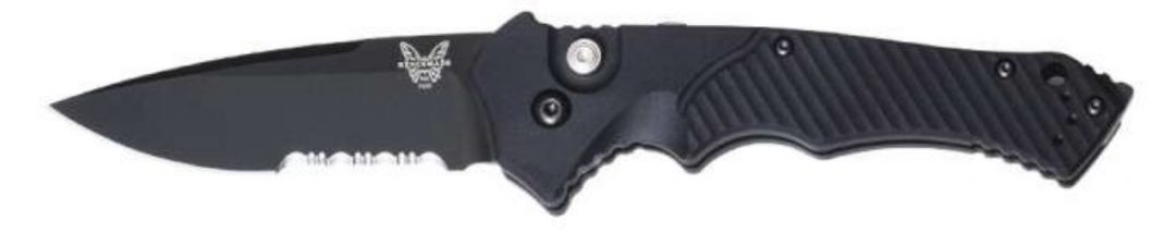 Benchmade 9600SBK Rukus® Auto | Production Knives at Fred Eisen Leather ...